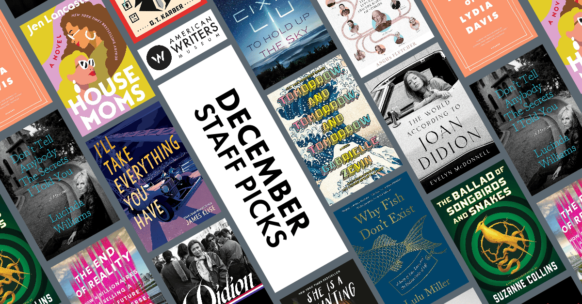 AWM Staff Picks: December 2023 - The American Writers Museum