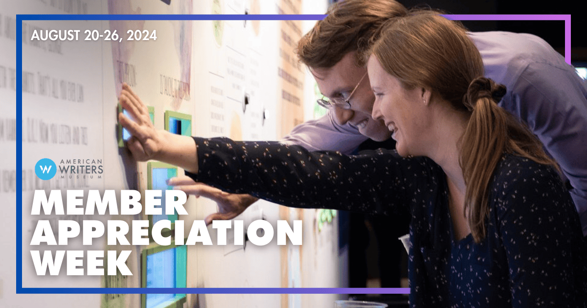 Member Week 2025 - The American Writers Museum