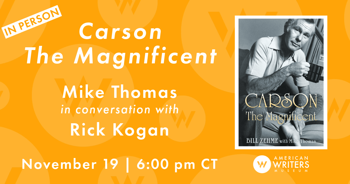 "Carson the Magnificent" - Author Talk (IN PERSON) - The American ...
