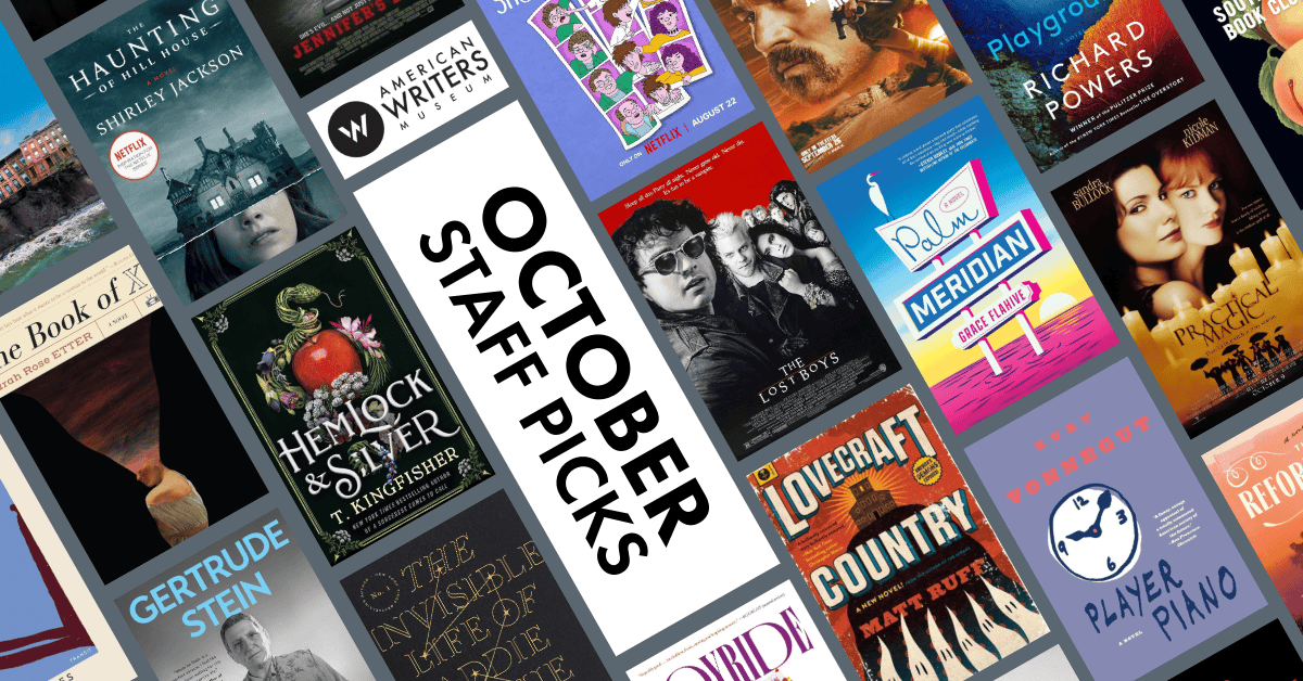 AWM Staff Picks: October 2025 - The American Writers Museum