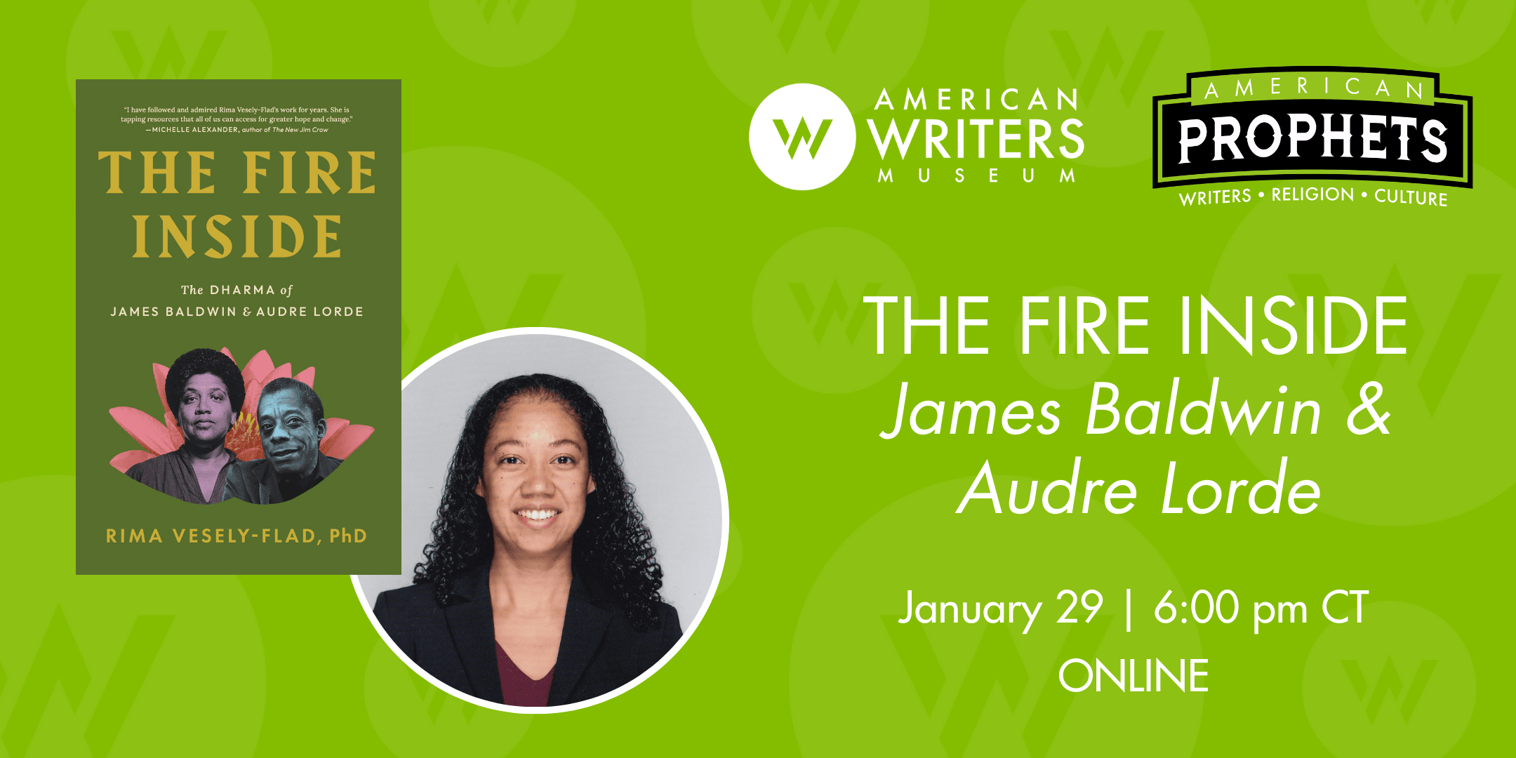 The Fire Inside: The Dharma of James Baldwin and Audre Lorde (ONLINE ...