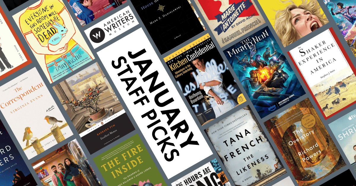 AWM Staff Picks: January 2026 - The American Writers Museum
